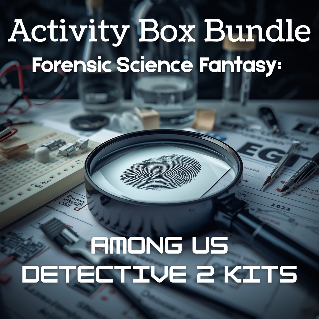 Activity Box Bundle, Forensic Science Fantasy: Among Us Detective 2 ki ...