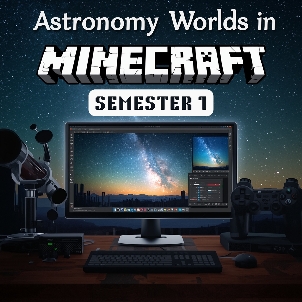 Astronomy Worlds in Minecraft, Semester 1 – OnFire Learning