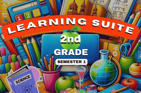 2nd Grade Learning Suite, Sem 1 – OnFire Learning