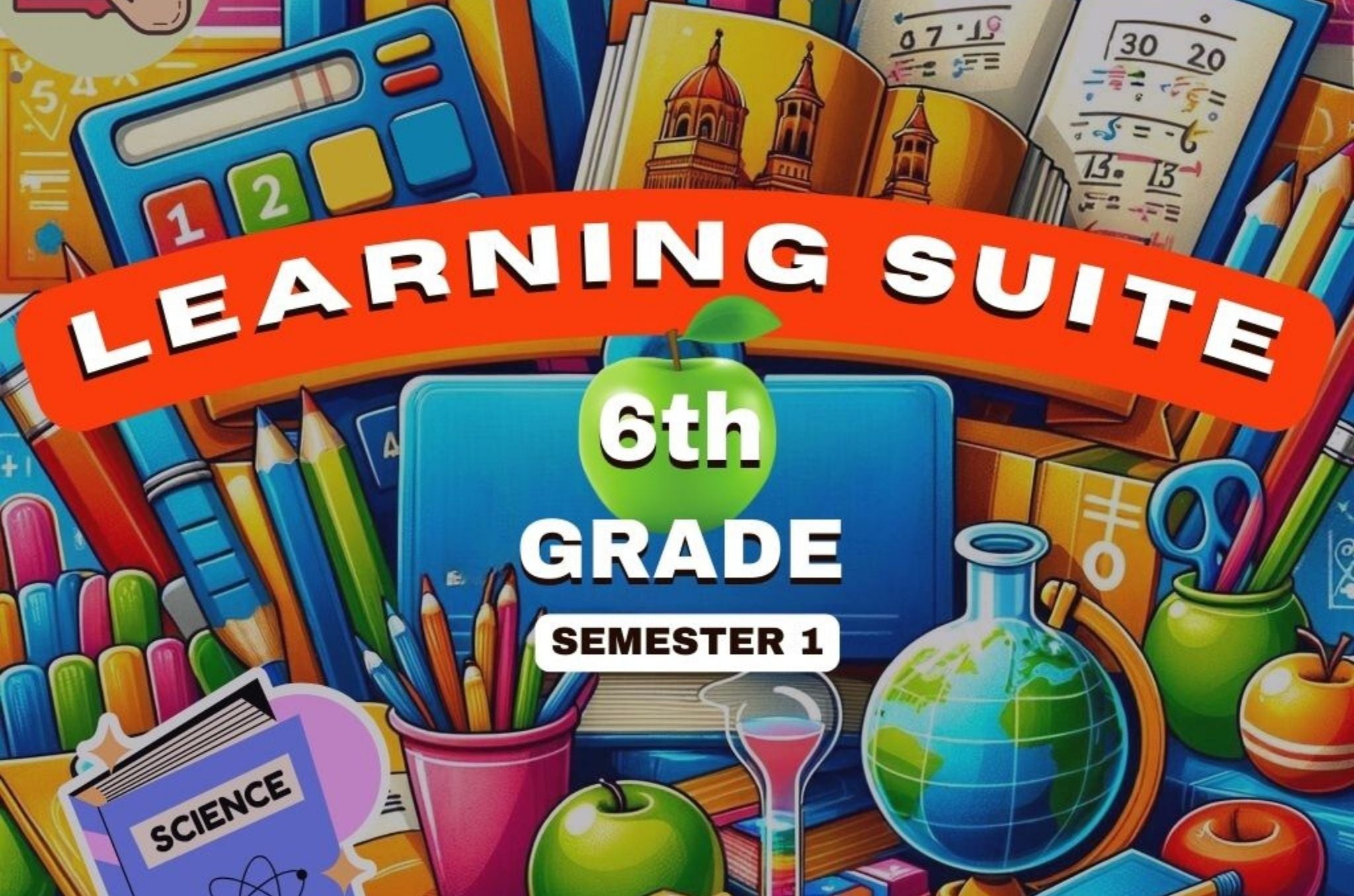 6th Grade Learning Bundle, Semester 1 – OnFire Learning