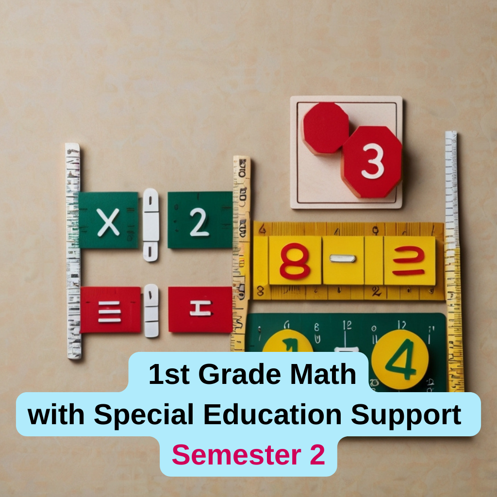 Grade 1 Math with Special Education Support, Semester 2 – OnFire Learning