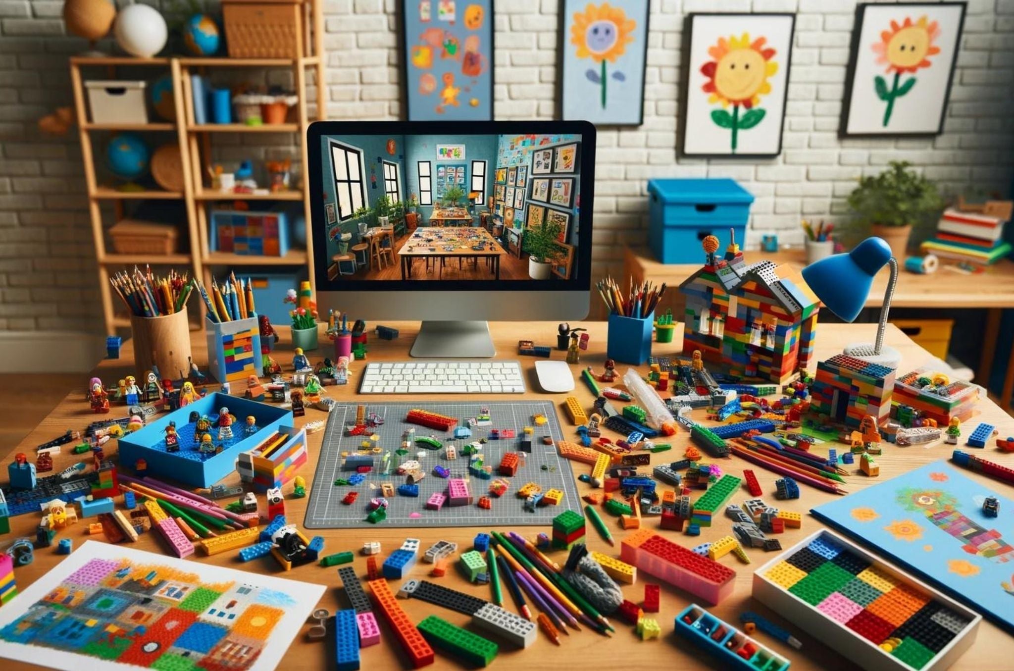 LEGO¨ Bricktastic Art Adventures Grades 1-2 – OnFire Learning