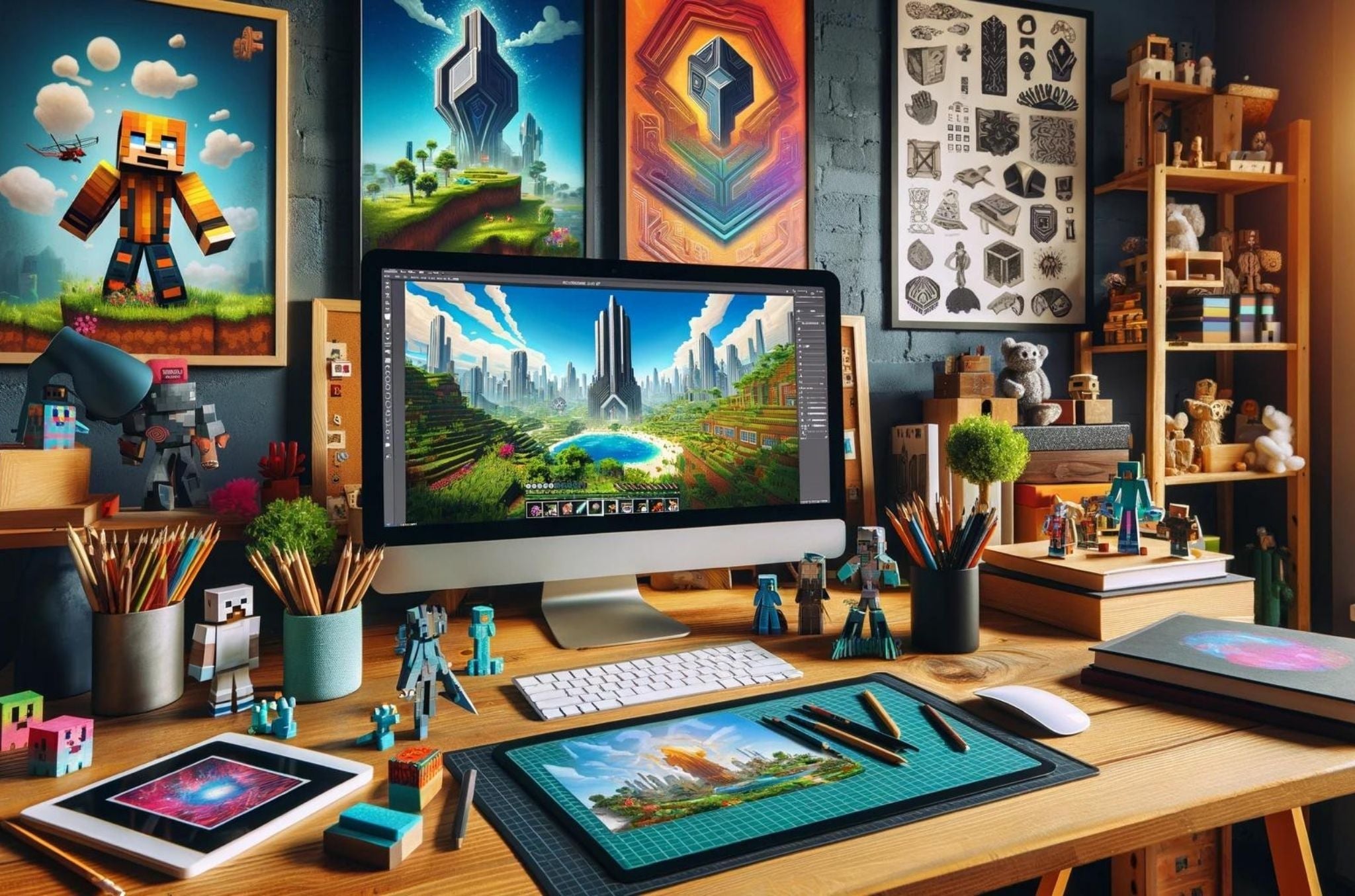 Minecraft Art: Build, Create, Inspire, Semester – OnFire Learning